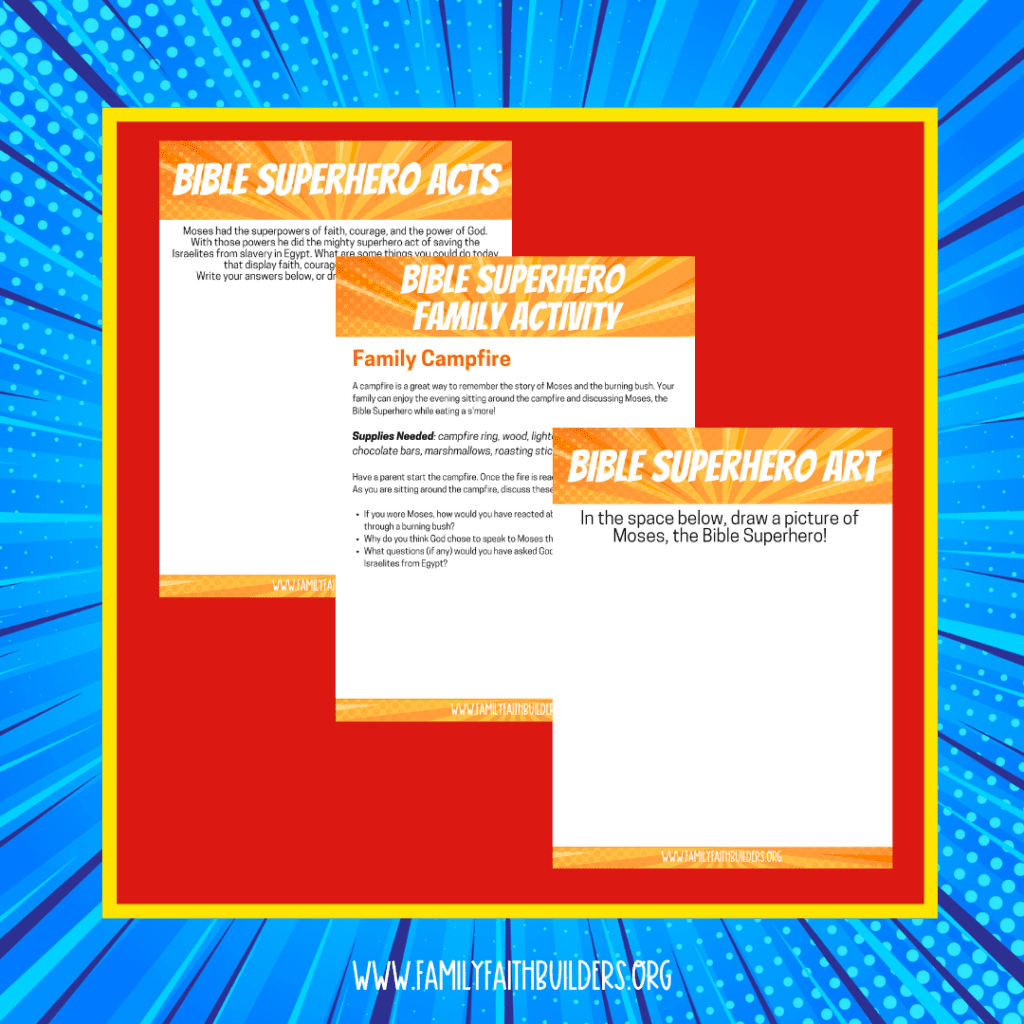 Bible Superheroes – Family Faith Builders