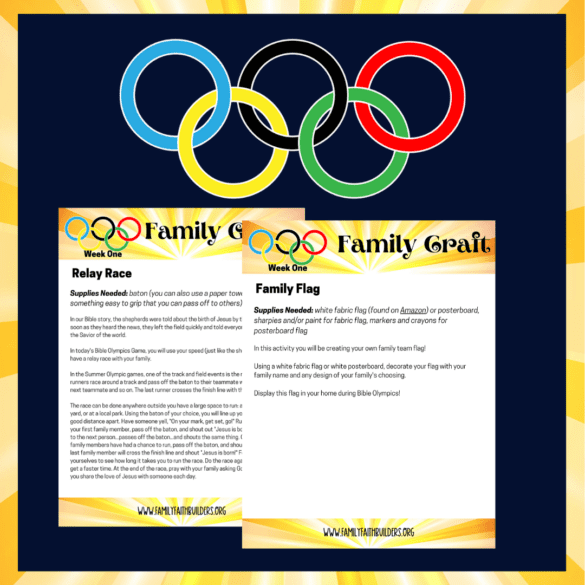 Bible Olympics – Family Faith Builders