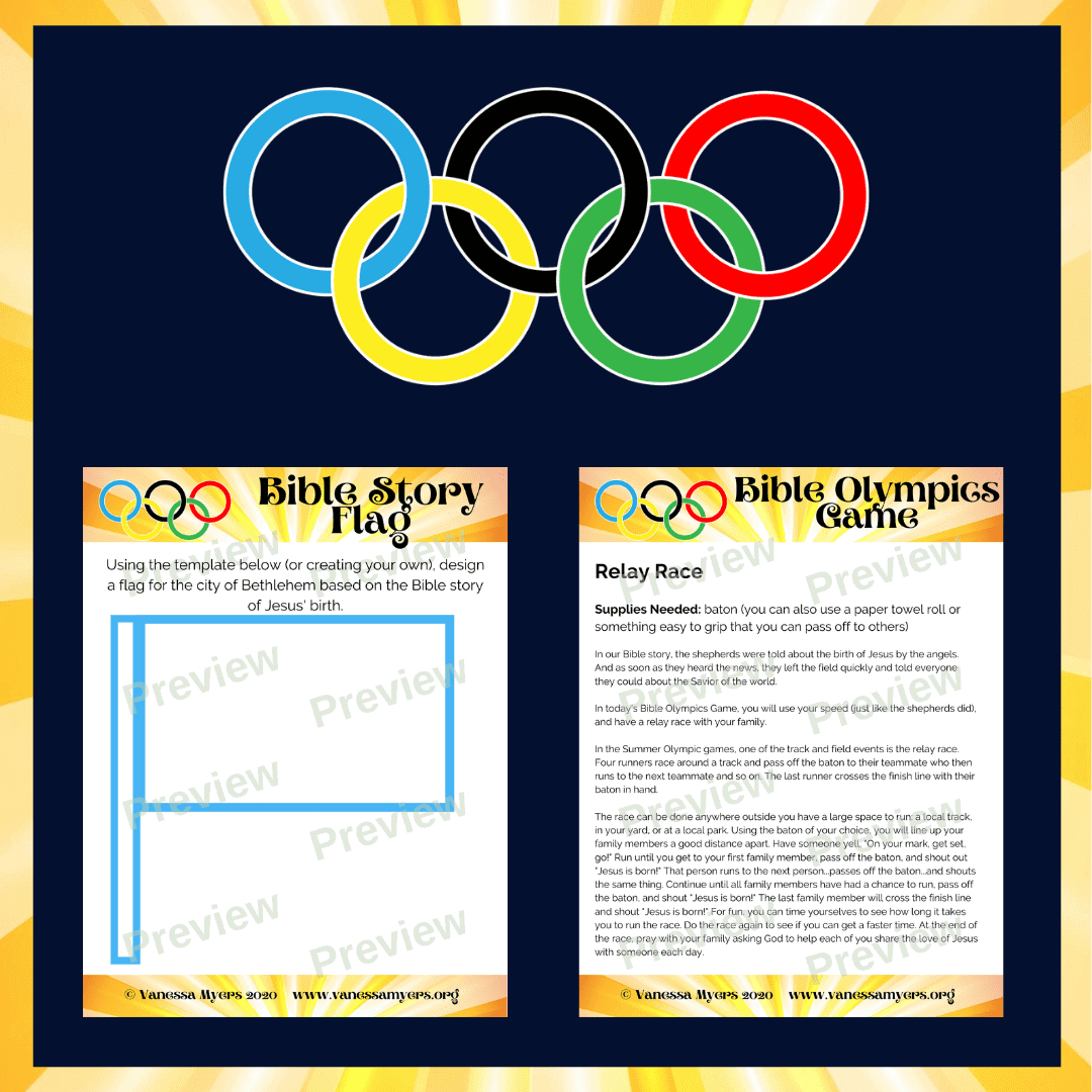 Bible Olympics - Family Faith Builders