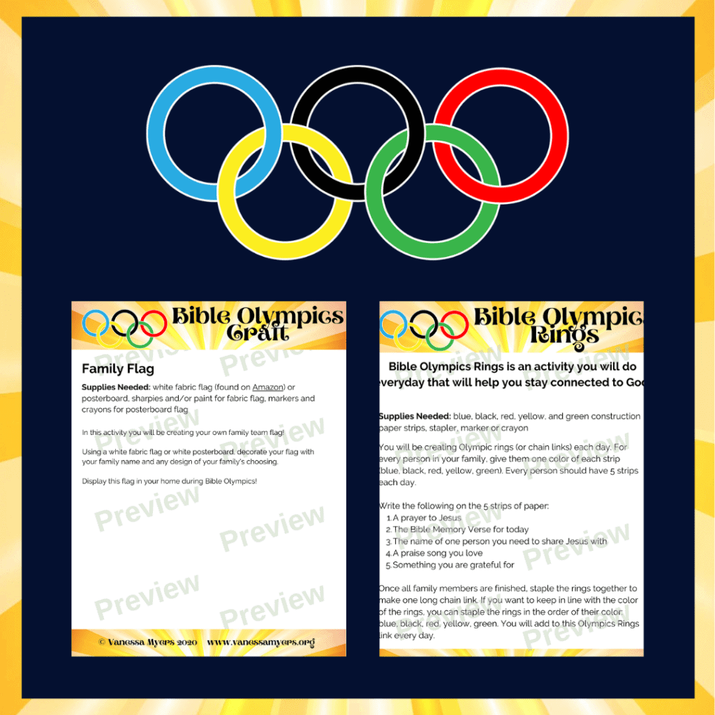 Bible Olympics - Family Faith Builders