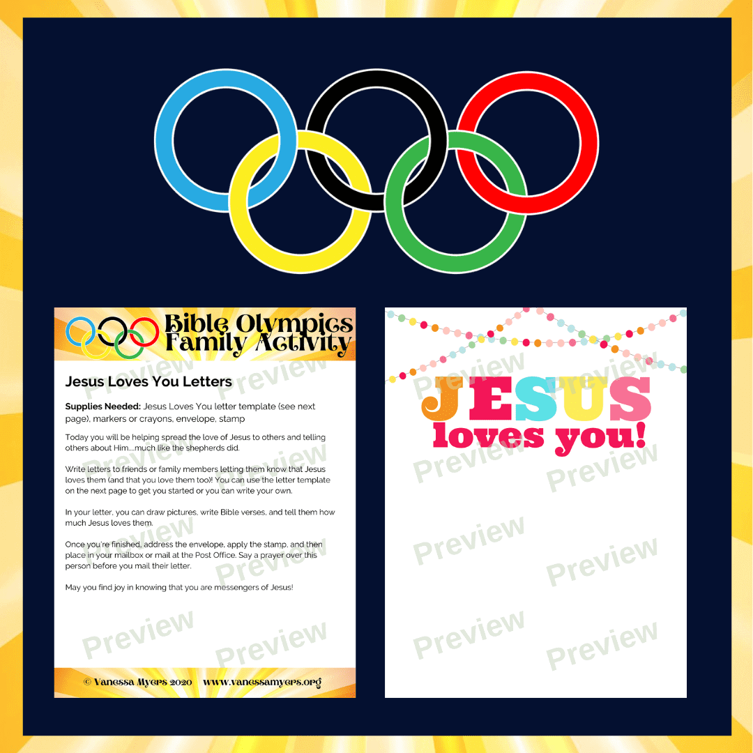 Bible Olympics - Family Faith Builders