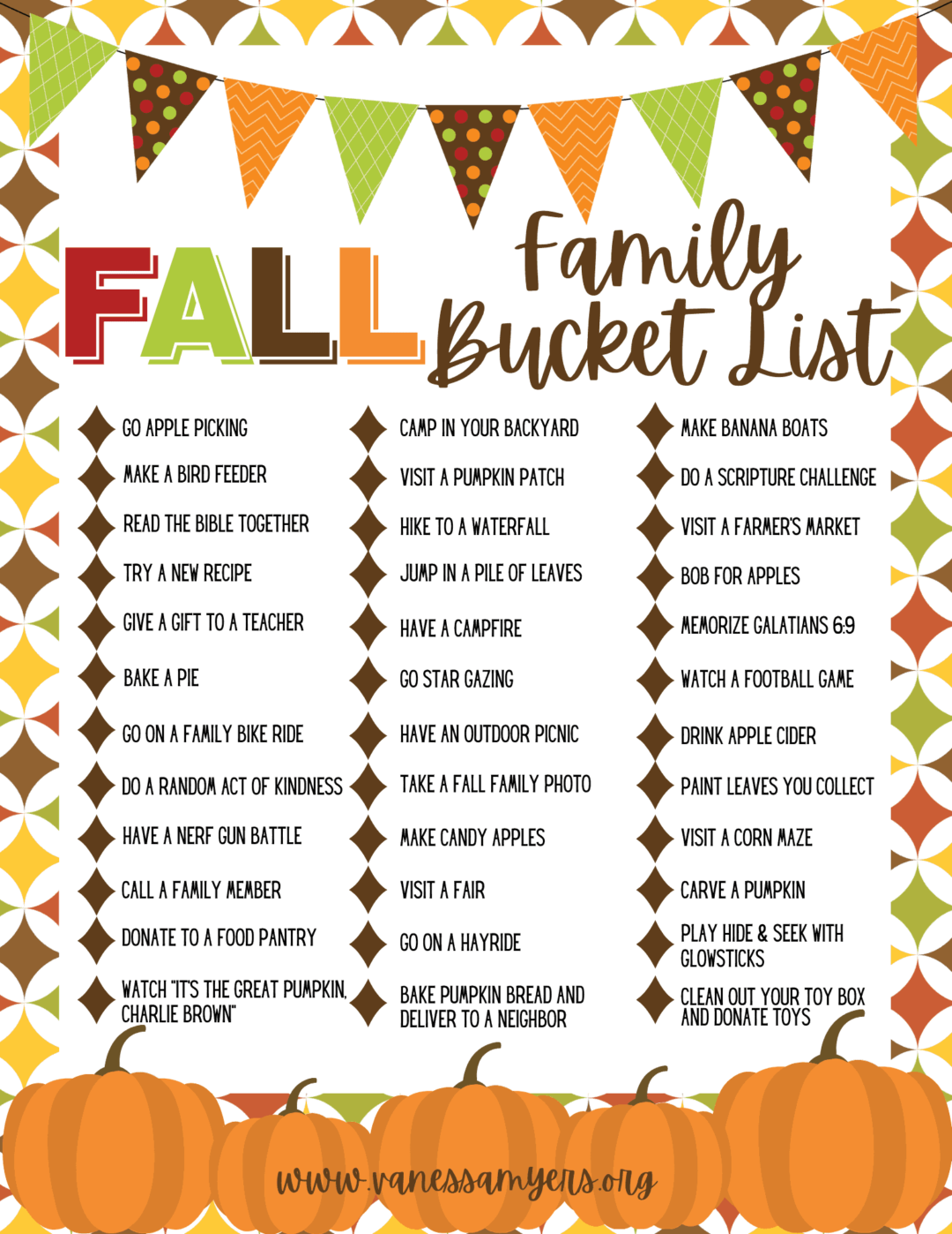 20 Fall Activities for Kids – Family Faith Builders