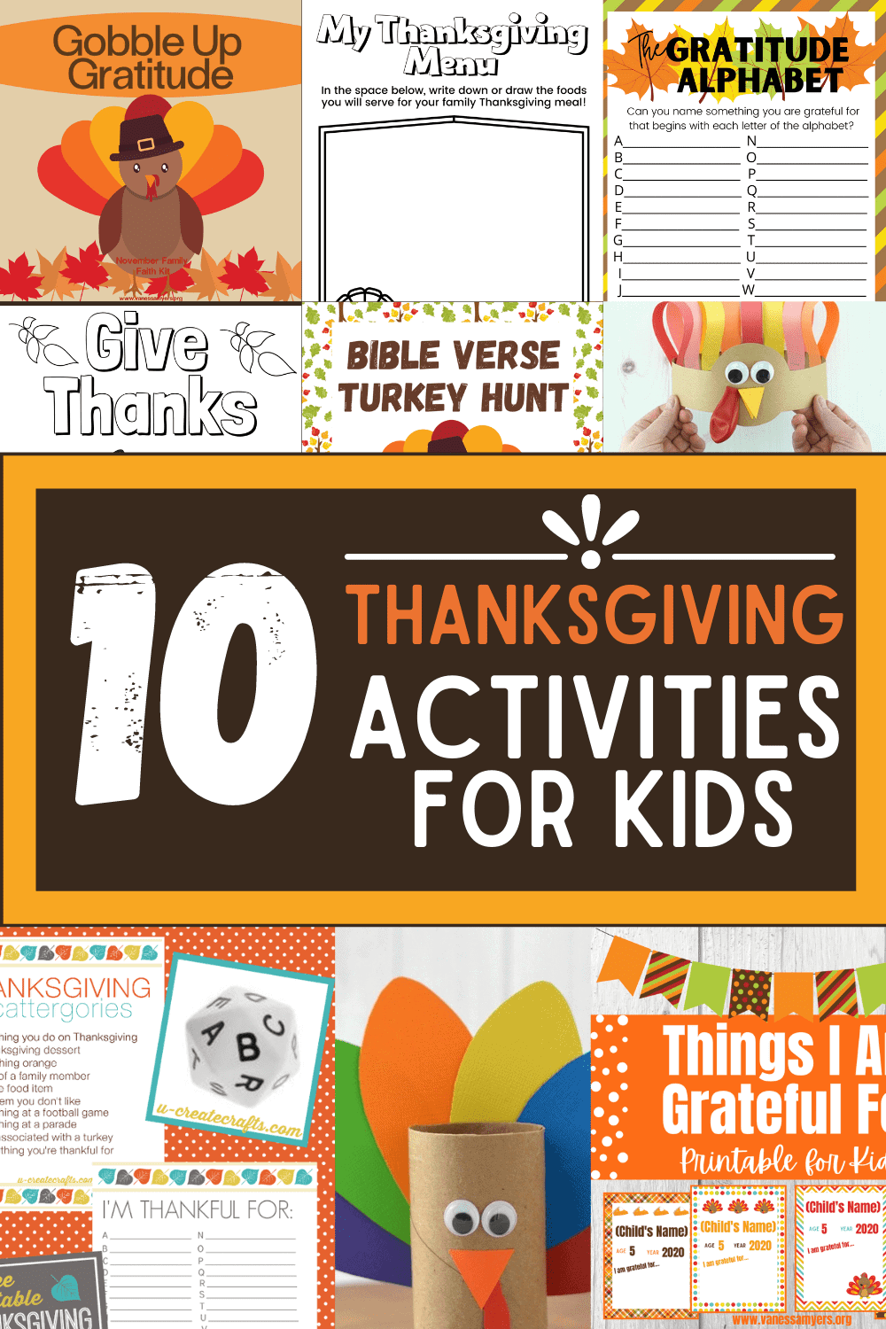 10 Thanksgiving Activities for Kids – Family Faith Builders