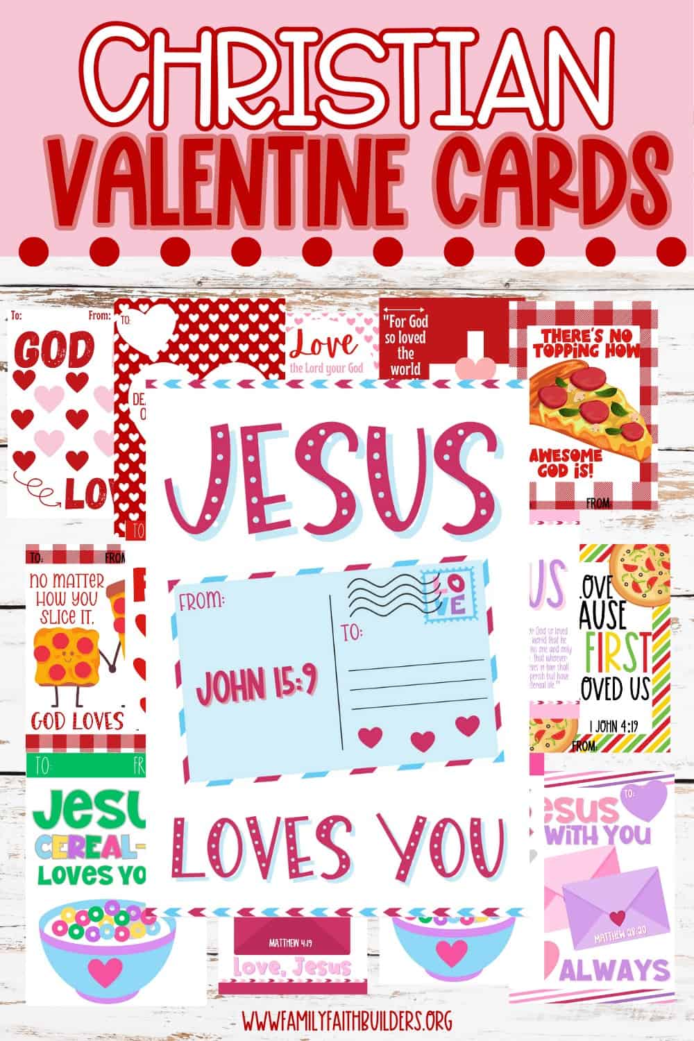 Christian Valentine Cards – Family Faith Builders