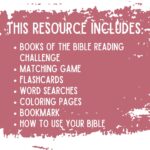 Books of the Bible Activity Pack – Family Faith Builders