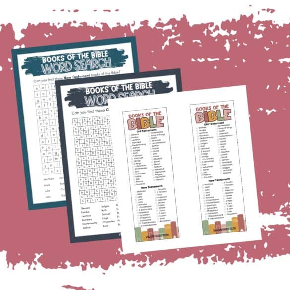 Books of the Bible Activity Pack – Family Faith Builders