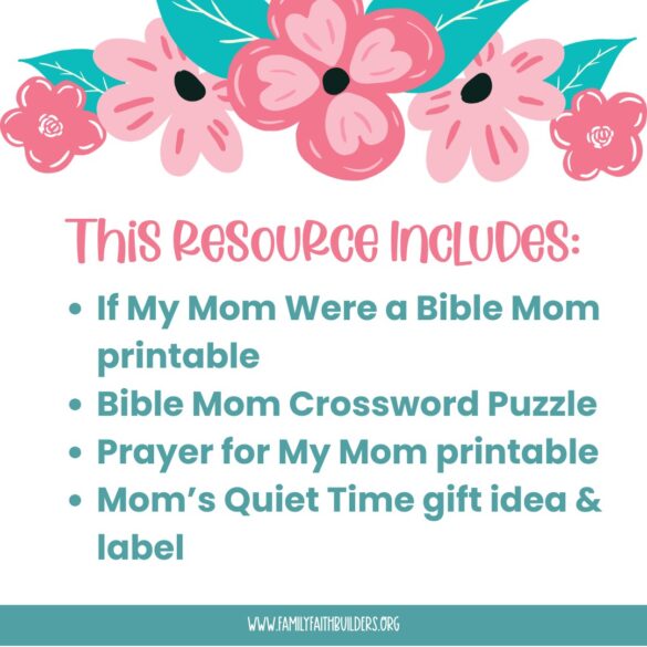 Mother’s Day Faith Pack – Family Faith Builders