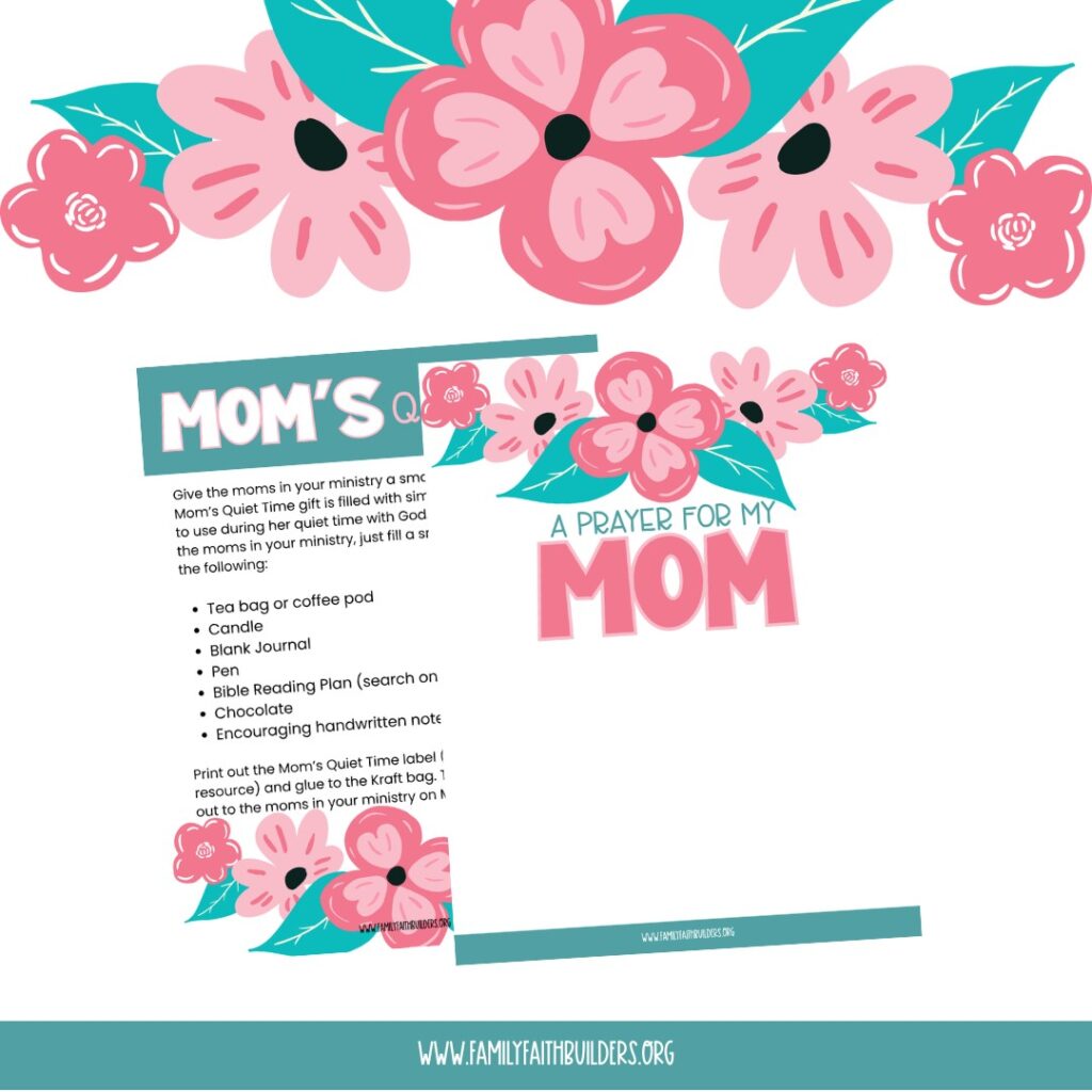 Mother’s Day Faith Pack – Family Faith Builders